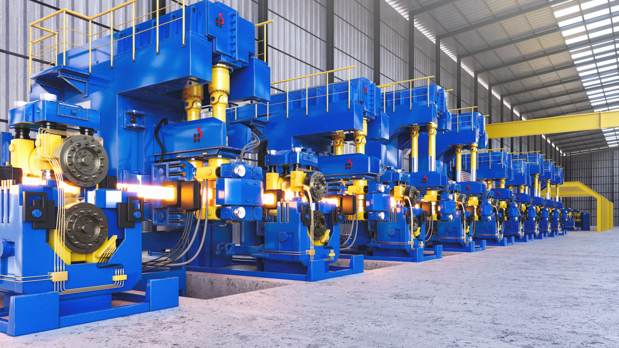 TMT Bars Rolling Mill Manufacturer, Exporter of Steel TMT Bars Rolling ...